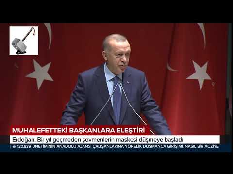Recep Tayyip Erdoğan: Belediye Başkanlarını Uyardı 15.01.2020