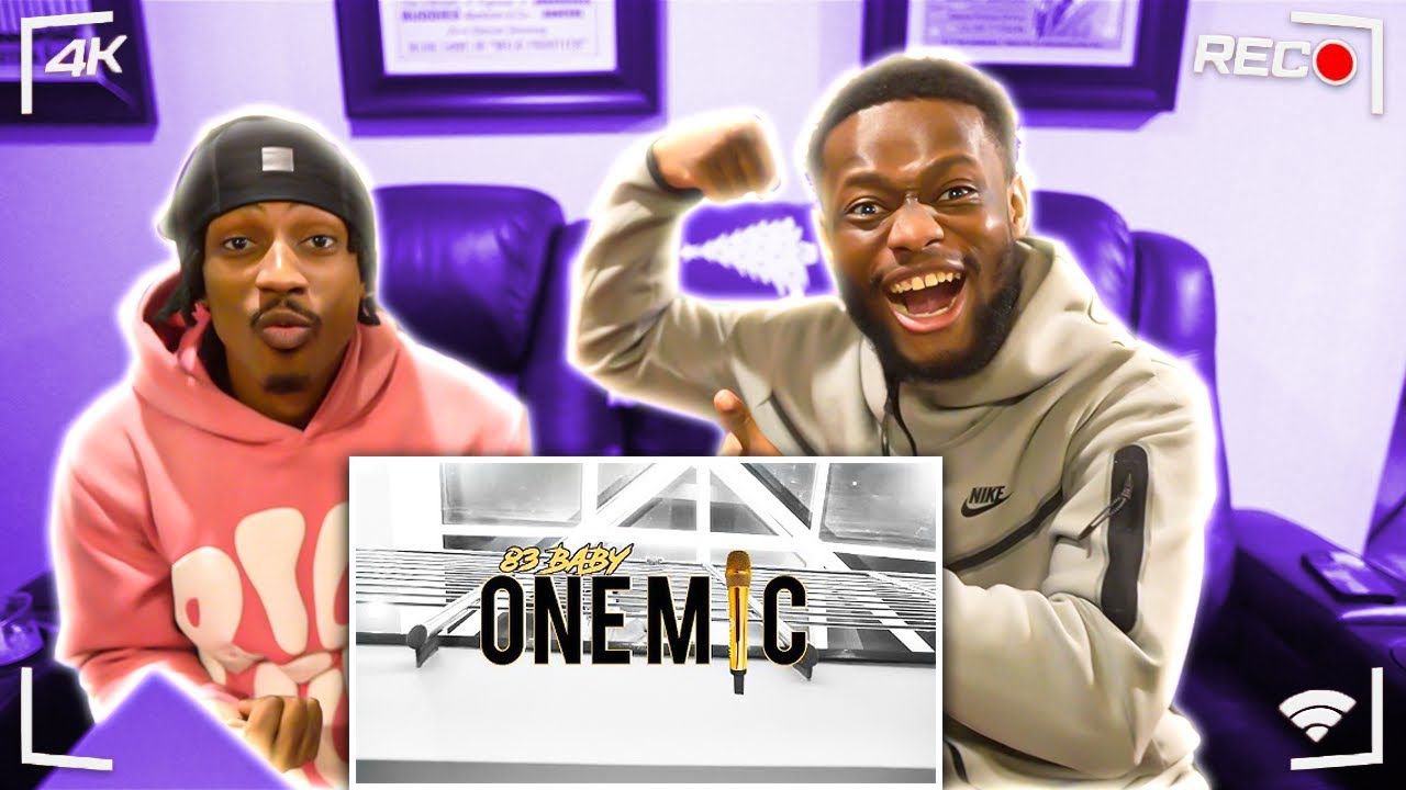 83BABY - ONE MIC FREESTYLE | REACTION! - YouTube