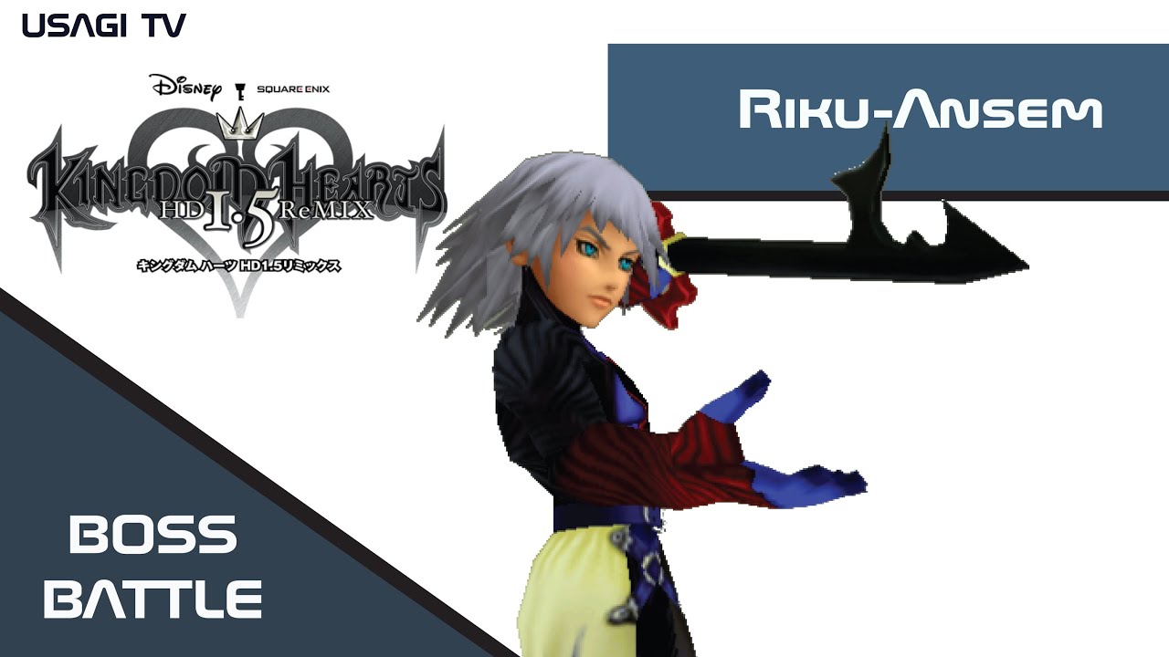 Kingdom Hearts Final Mix HD: Boss ~ Riku-Ansem - YouTube
