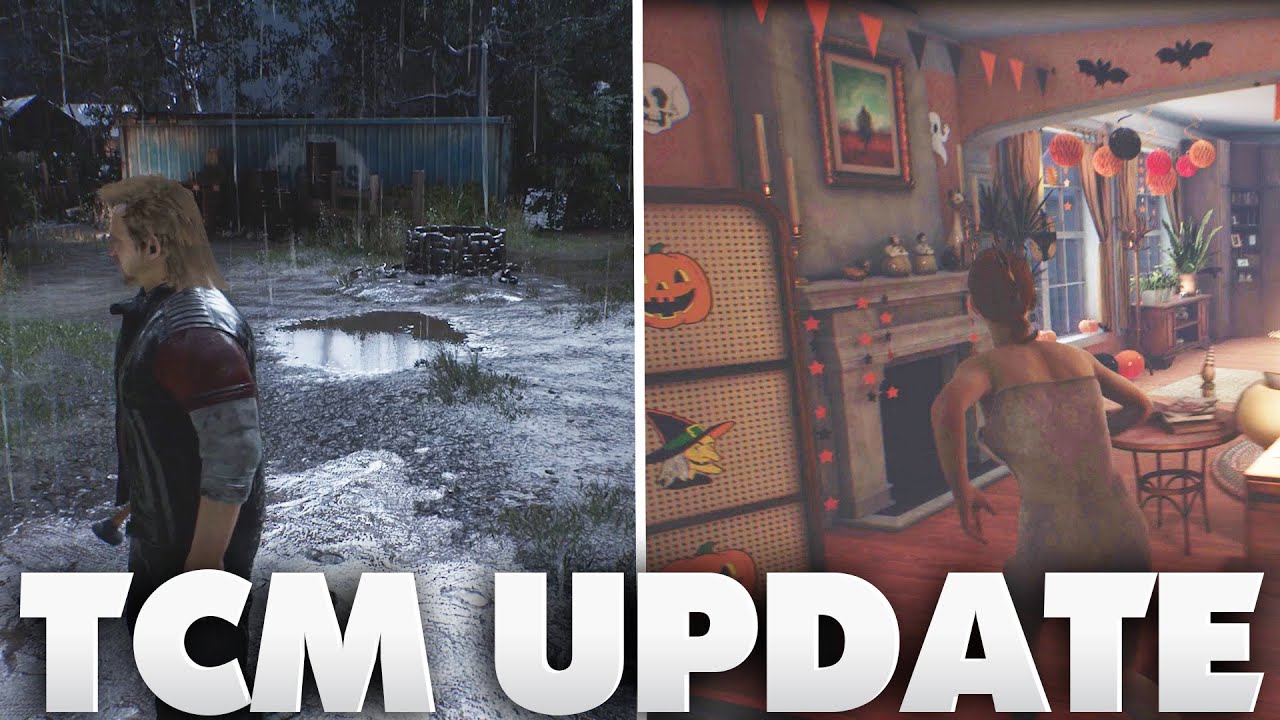Brand New Update Is Here! Gas Station Rain Map! The Texas Chainsaw ...