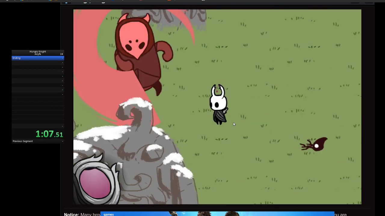 Hungry Knight Starvation mode Speedrun (Attempts and PB) in 1:57 - YouTube