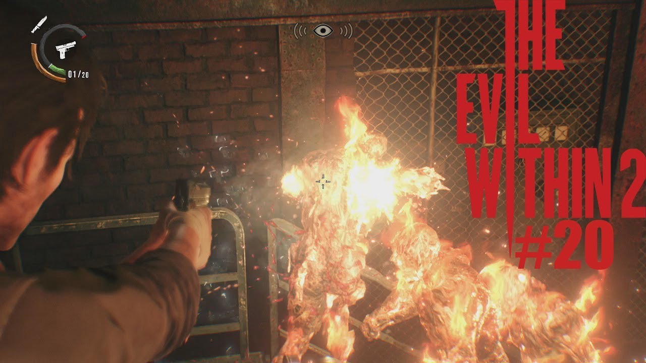 THE EVIL WITHIN 2 PART #20 - I'M SURROUNDED BY MONSTERS!(LAVA MONSTERS)