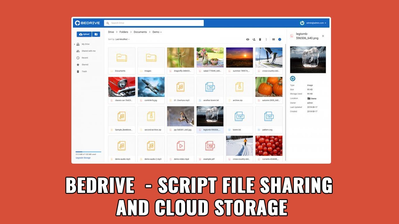 BeDrive - File Sharing and Cloud Storage - YouTube