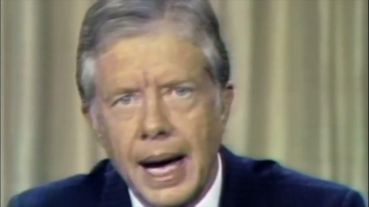 GREAT SPEECH FROM Jimmy Carter Crisis of Confidence - YouTube