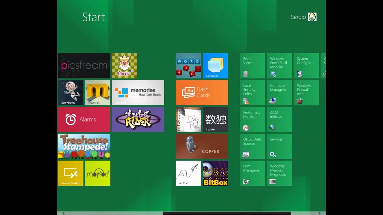 Обзор Windows 8 Developer Preview - YouTube