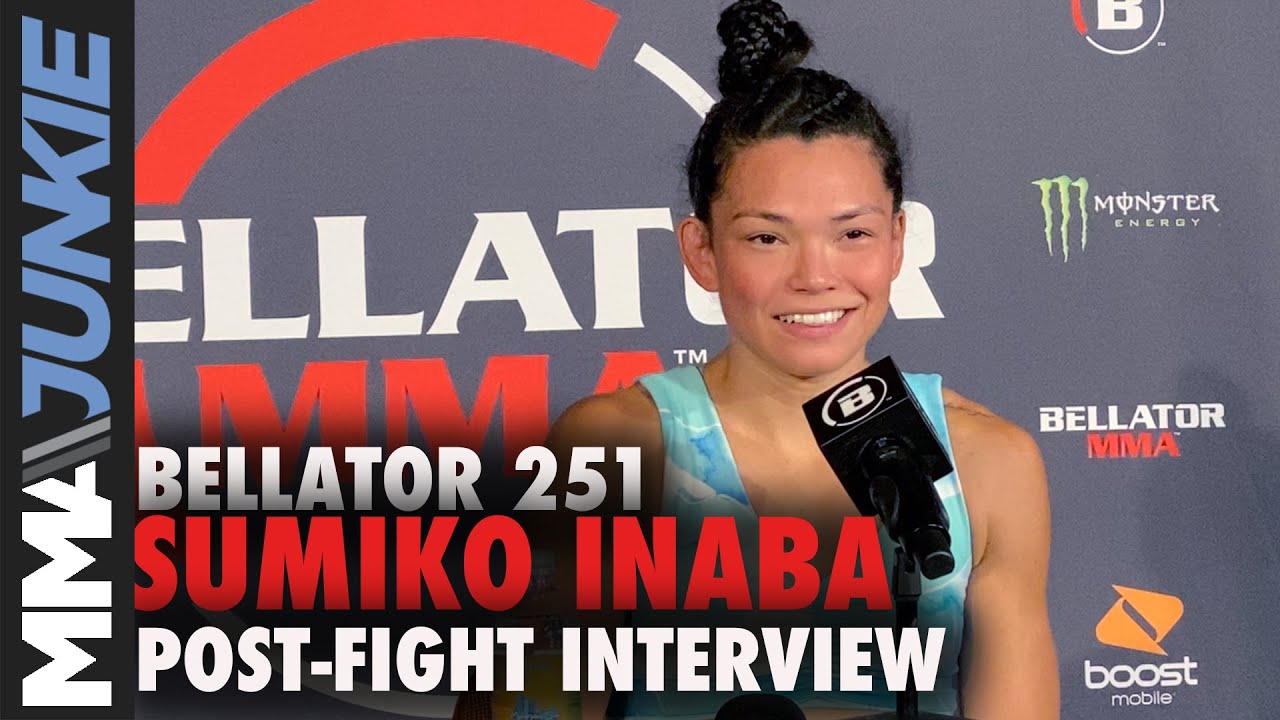 Emotional Sumiko Inaba reflects on MMA debut win | Bellator 251 post ...