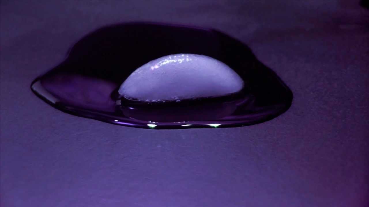 Ice Cube Melting - Time Lapse and Reverse - YouTube