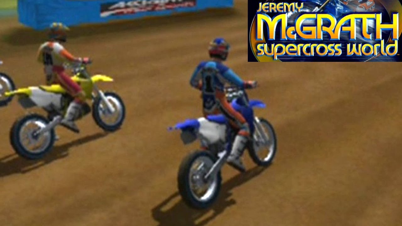 Jeremy McGrath Supercross World ... (PS2) Gameplay - YouTube