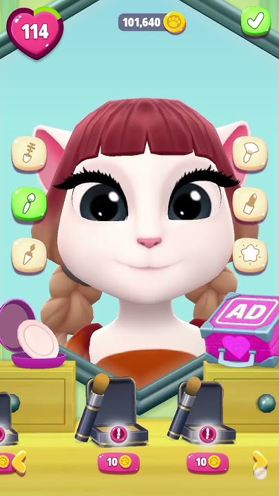 My Talking Angela Cat Gaming World Youtube