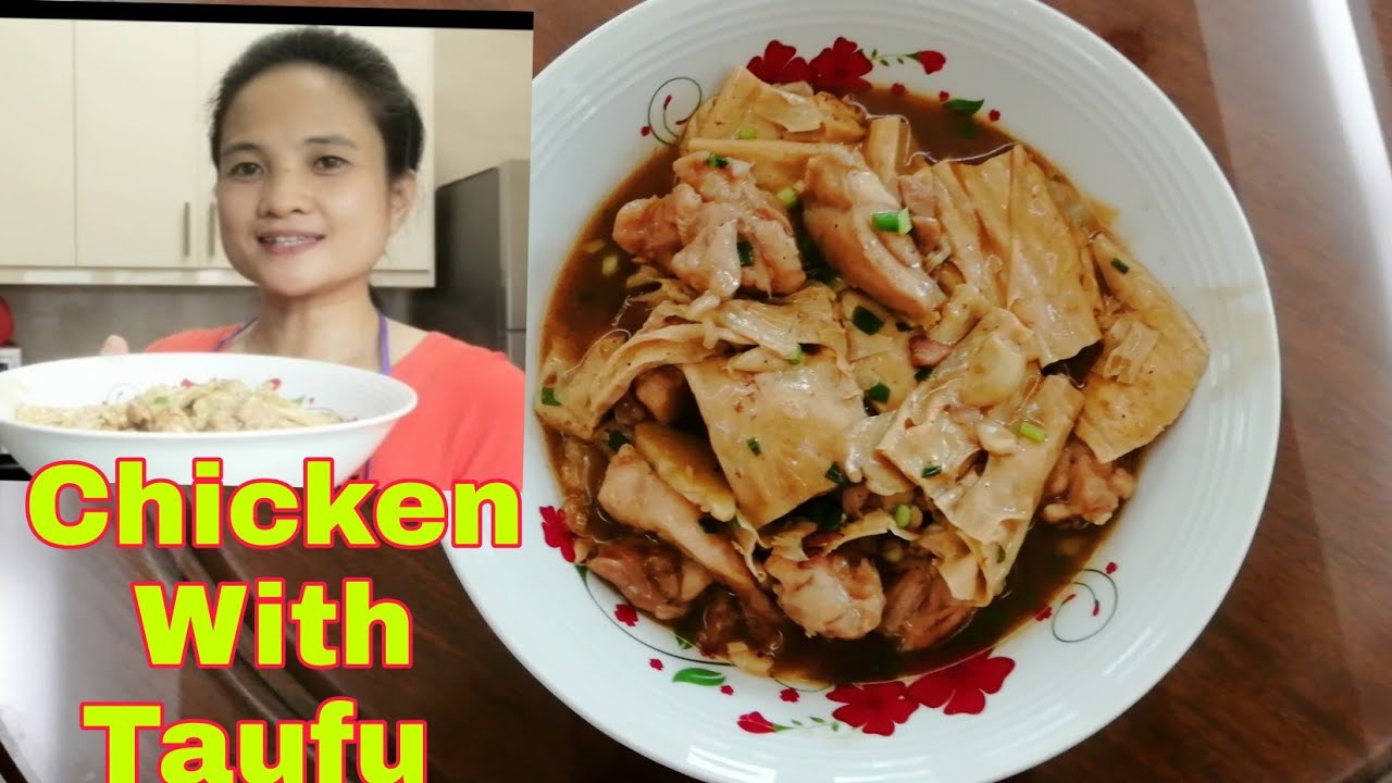 Chicken with taufu - YouTube