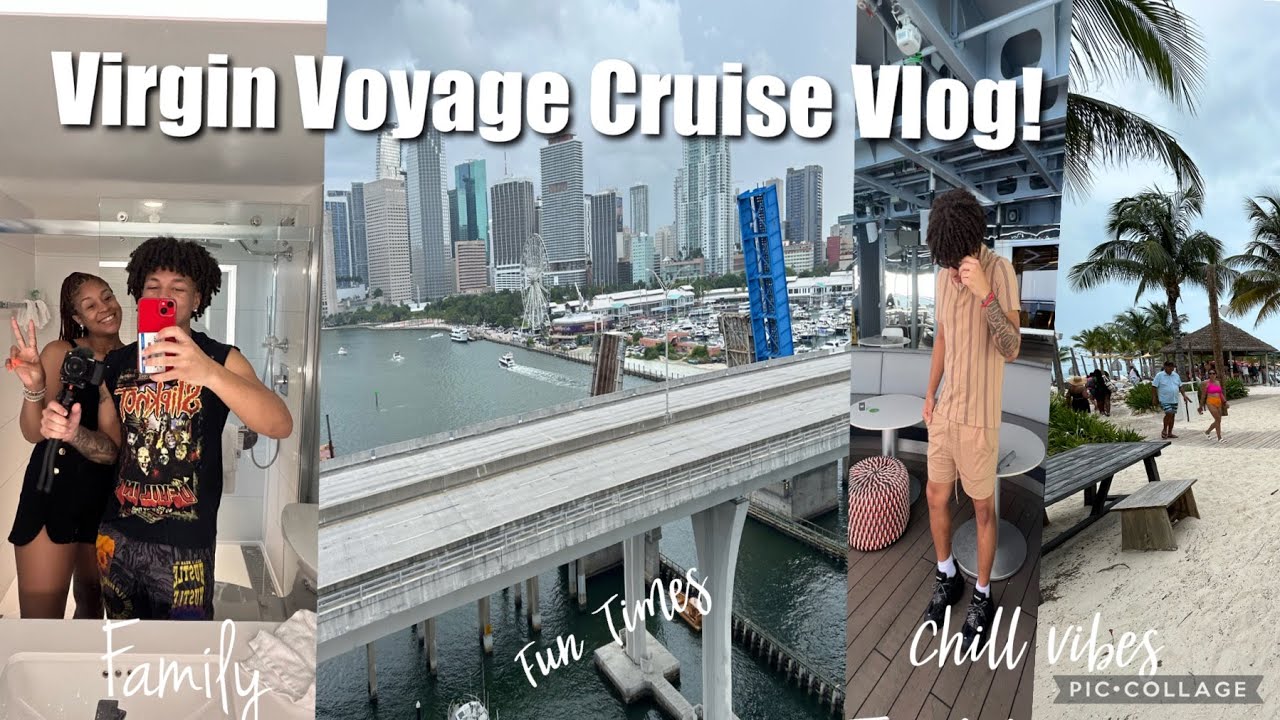 Virgin Voyage Cruise Vlog: Puerto Rico, Bahamas! (Family Trip, Fun ...