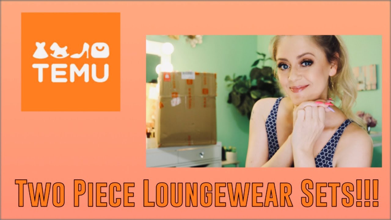 Temu ~ Two Piece Loungewear Sets! Cute & Comfy! New Users Use Code ...