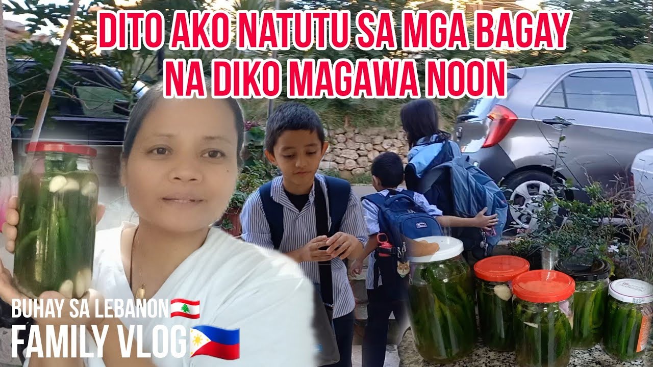 MARAMI AKO NATUTUNAN DITO SA BANSANG LEBANON | GUMAWA AKO NG LABNEH AT ...