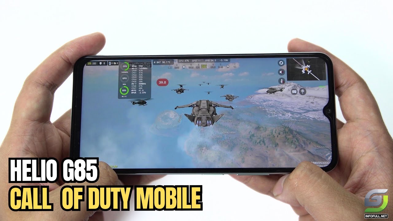 Vivo Y18 test game Call of Duty Mobile CODM | Helio G85 - YouTube