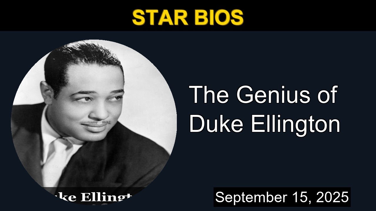Uncovering the Genius of Duke Ellington | Star Bios - YouTube