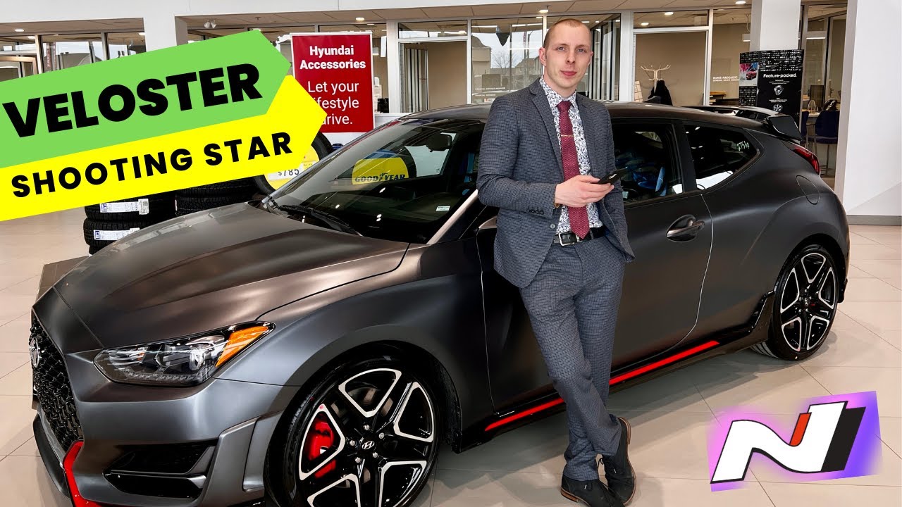 Hyundai Veloster N Shooting Star - Veloster N Colour $1000 Paint! - YouTube