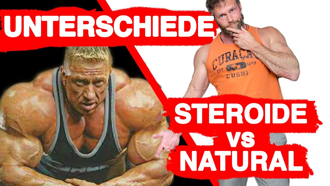 UNTERSCHIED zwischen STEROID & NATURAL BODYBUILDING - So anders ...