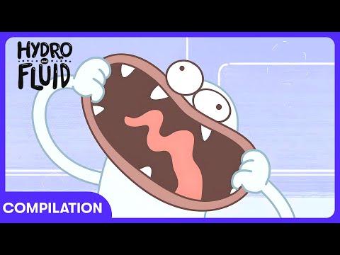 Hydro and Fluid - Kaykaycı Kahramanlar! | Çocuk Çizgi Film | WildBrain Ay Üssü