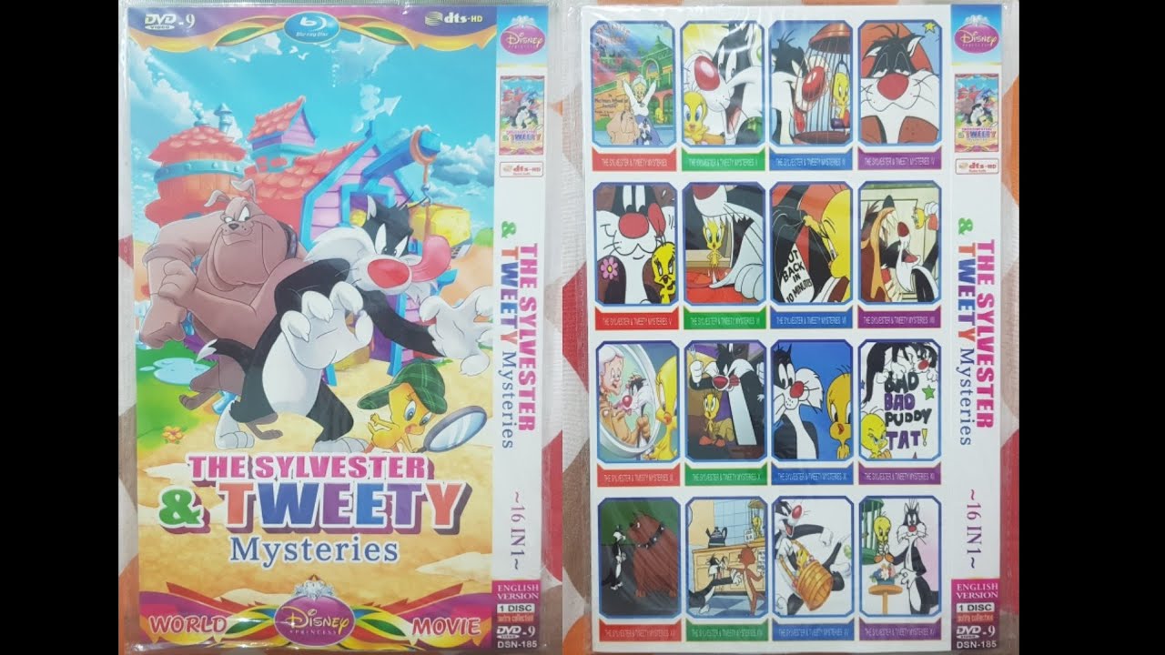 The Sylvester & Tweety Mysteries (World Disney Princess Movie) DVD Menu ...