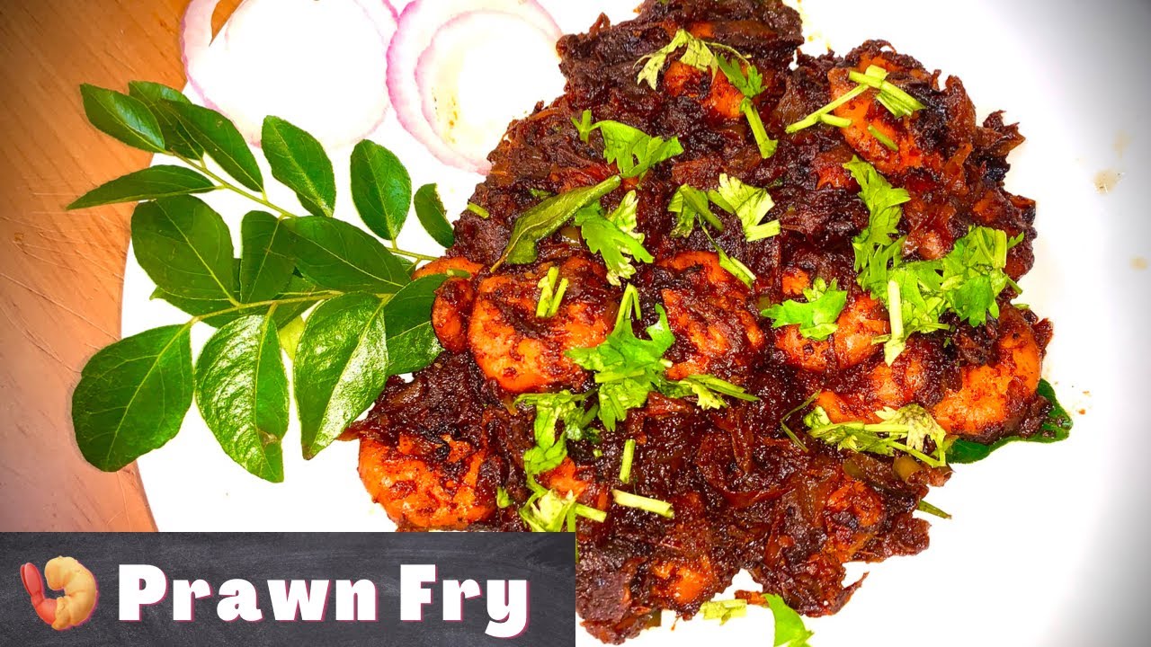 Prawn Fry | Prawn Masala | Prawn Roast | how to cook prawn | Prawn tawa ...