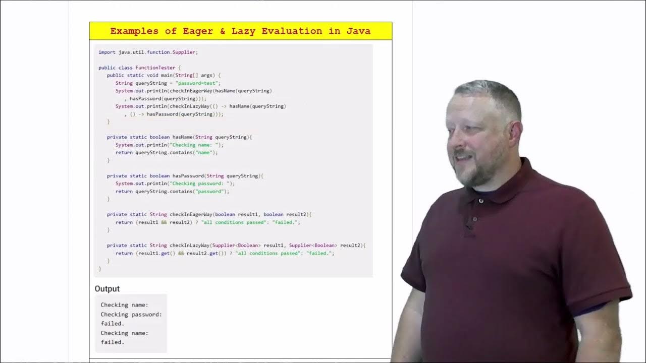 4 - Lazy Evaluation - YouTube