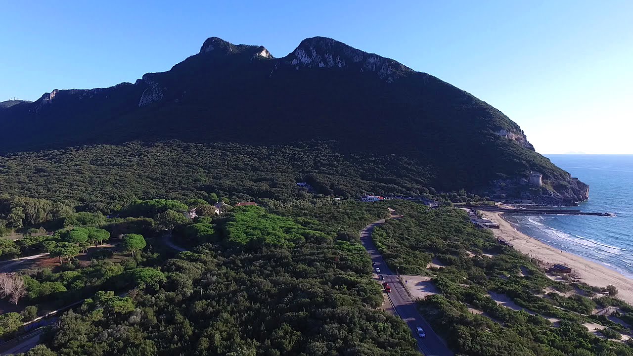 San Felice Circeo - mare e monte - YouTube