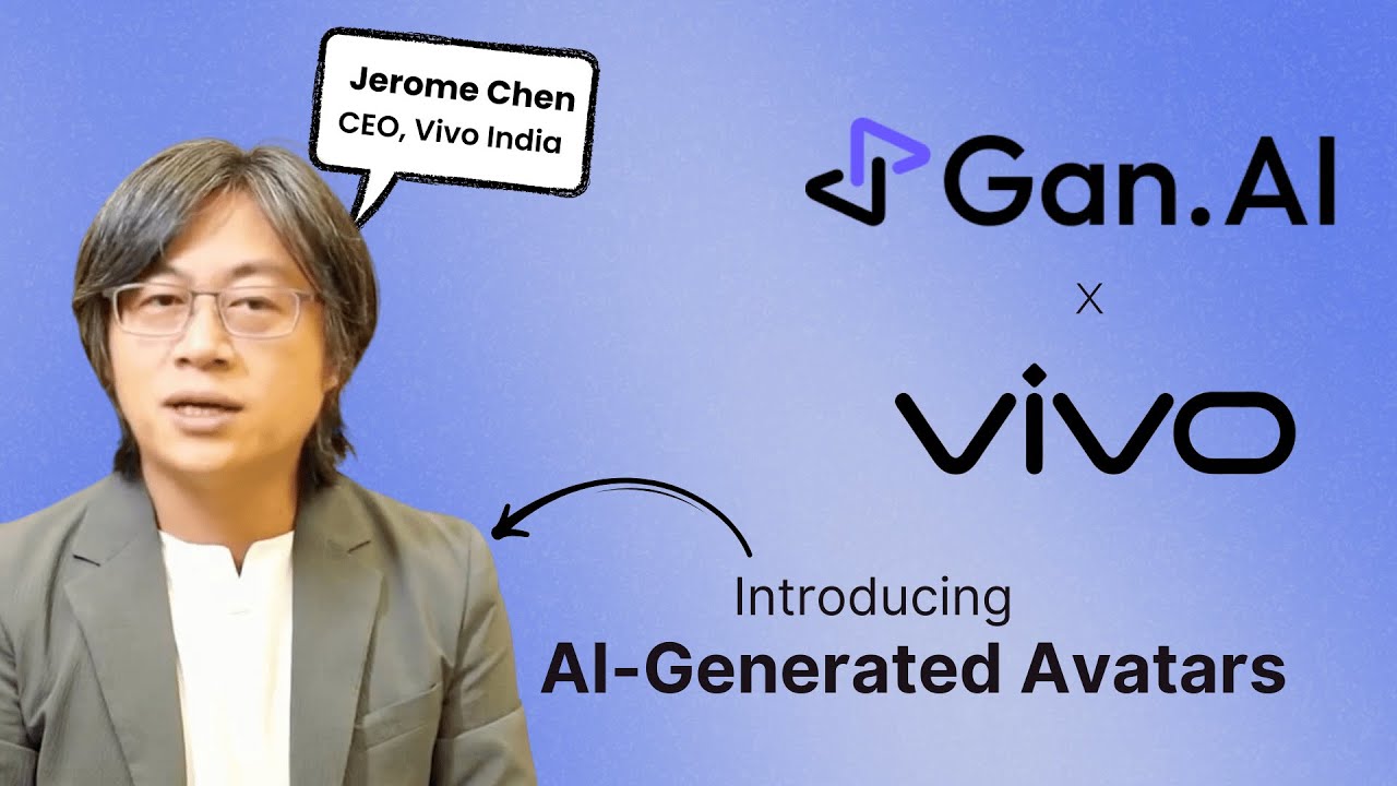 Gan.AI X Vivo - AI Generated Avatar - YouTube