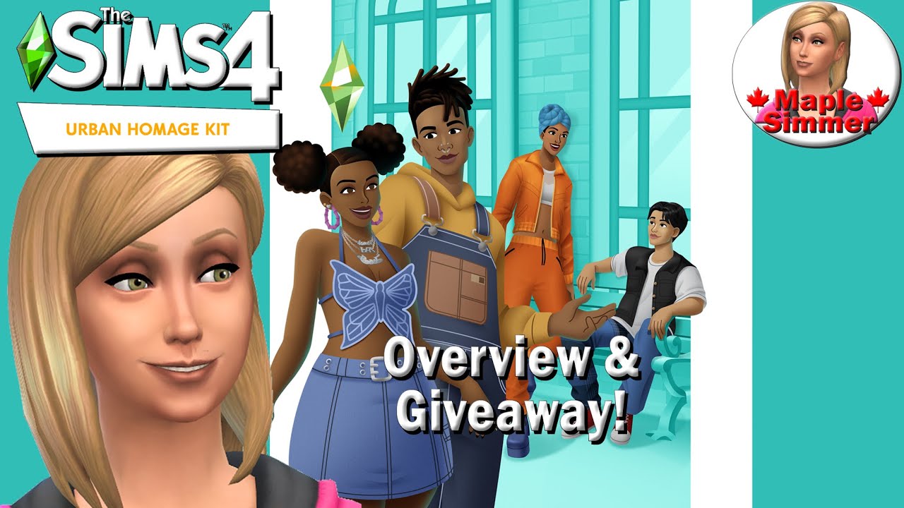 CLOSED - Urban Homage Overview & Giveaway (Sims 4) - YouTube