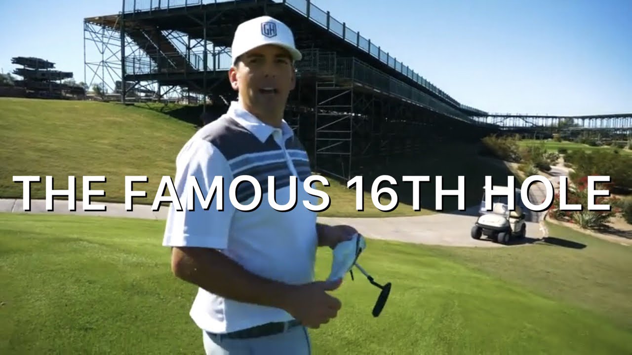 THE FAMOUS 16TH HOLE AT TPC SCOTTSDALE! - YouTube