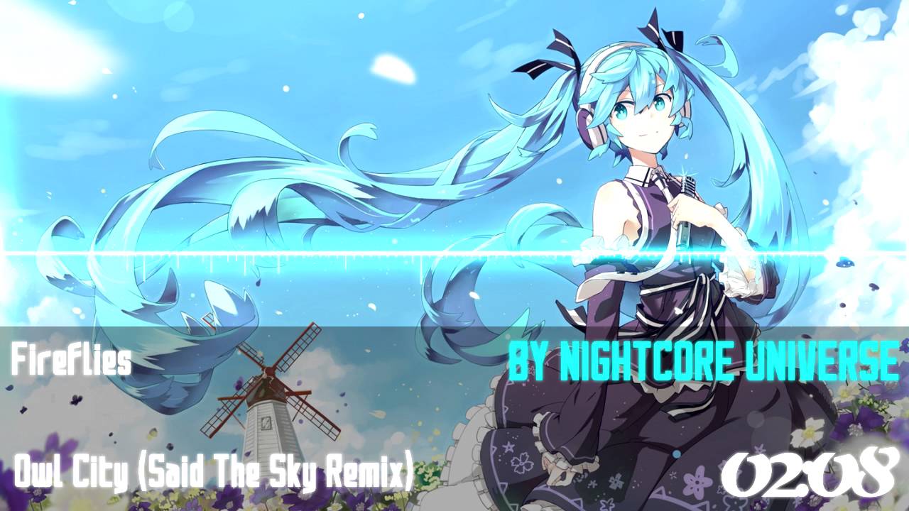 Nightcore - Fireflies By Owl City - YouTube