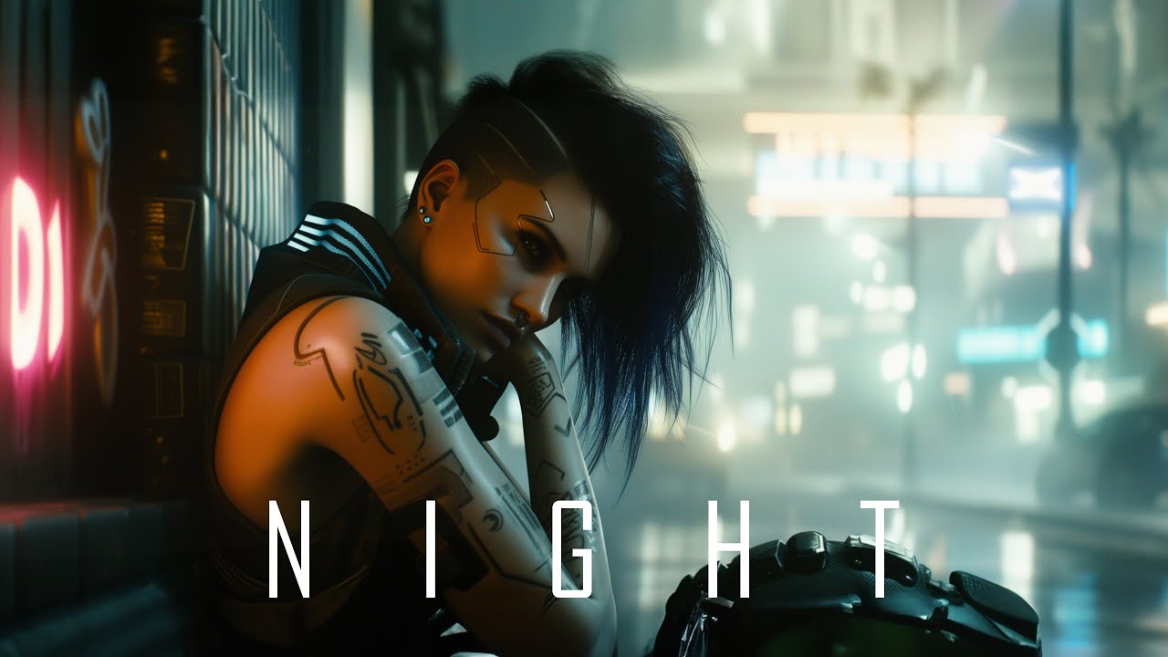 Cyber Music Mix 'NIGHT' / Cyberpunk / Dark Clubbing / Dark Techno / EBM ...
