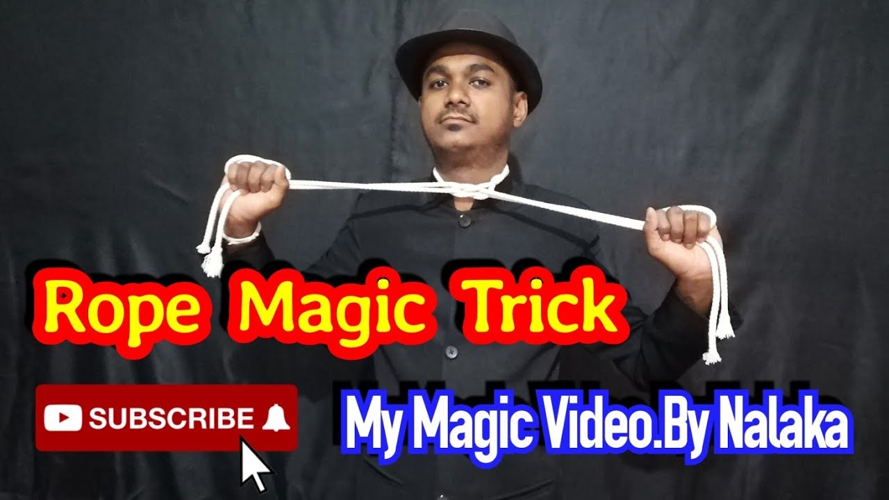 Rope Magic Trick - YouTube