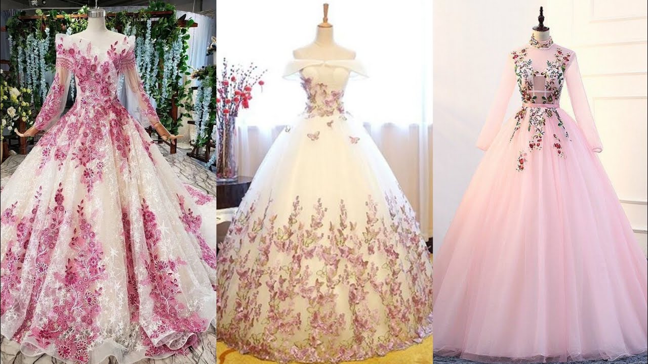 Beautiful & latest long frock design ideas/Mexy style/Beautiful frocks ...