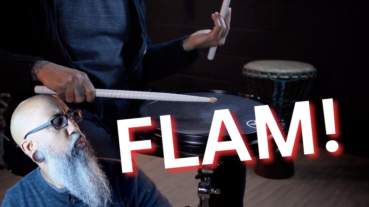 This is How You Play Flams on Snare Drum! - YouTube
