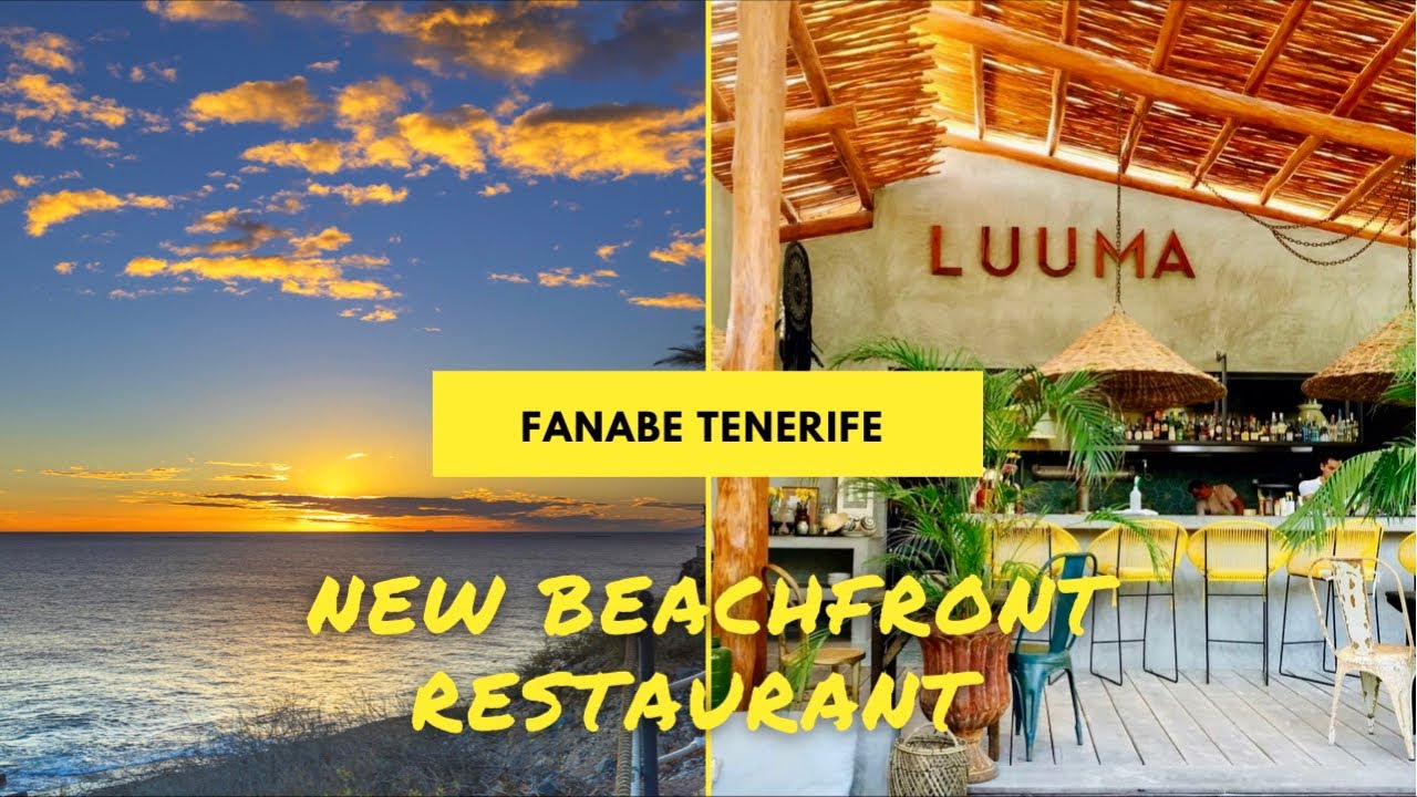🔴LIVE: New Fanabe Tenerife Beachfront Restaurant with sea views ☀️ ...