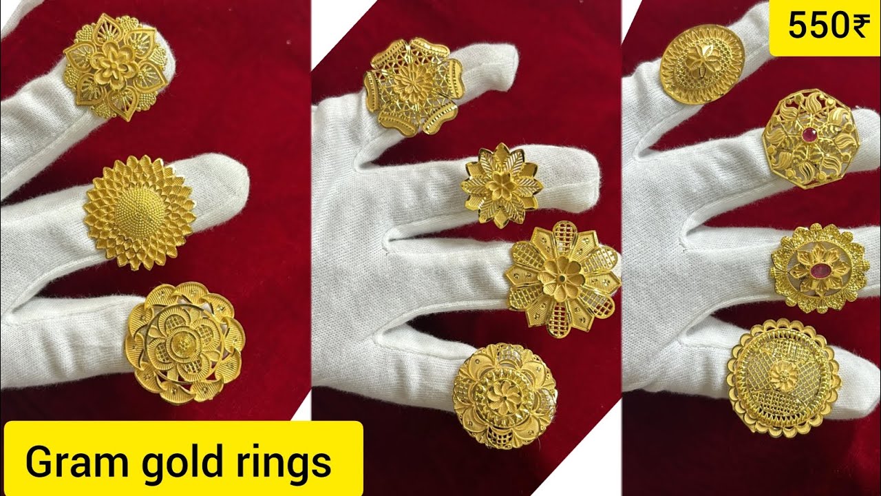 viral gram gold rings with price 2024 collection || viral gram gold ...