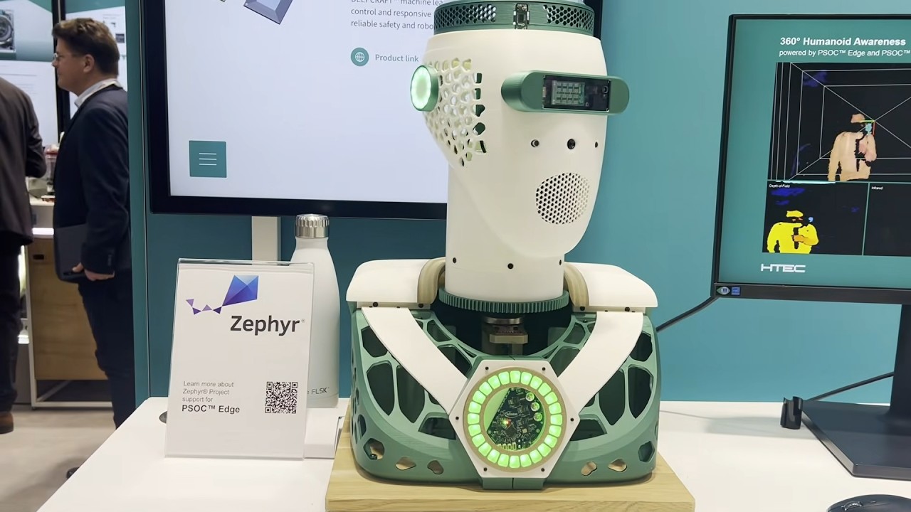 Inside a Humanoid Robot Sensor System at Embedded World 2026 - YouTube