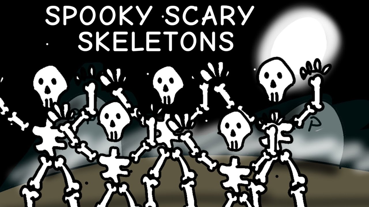 SPOOKY SCARY SKELETONS (COVER) - YouTube