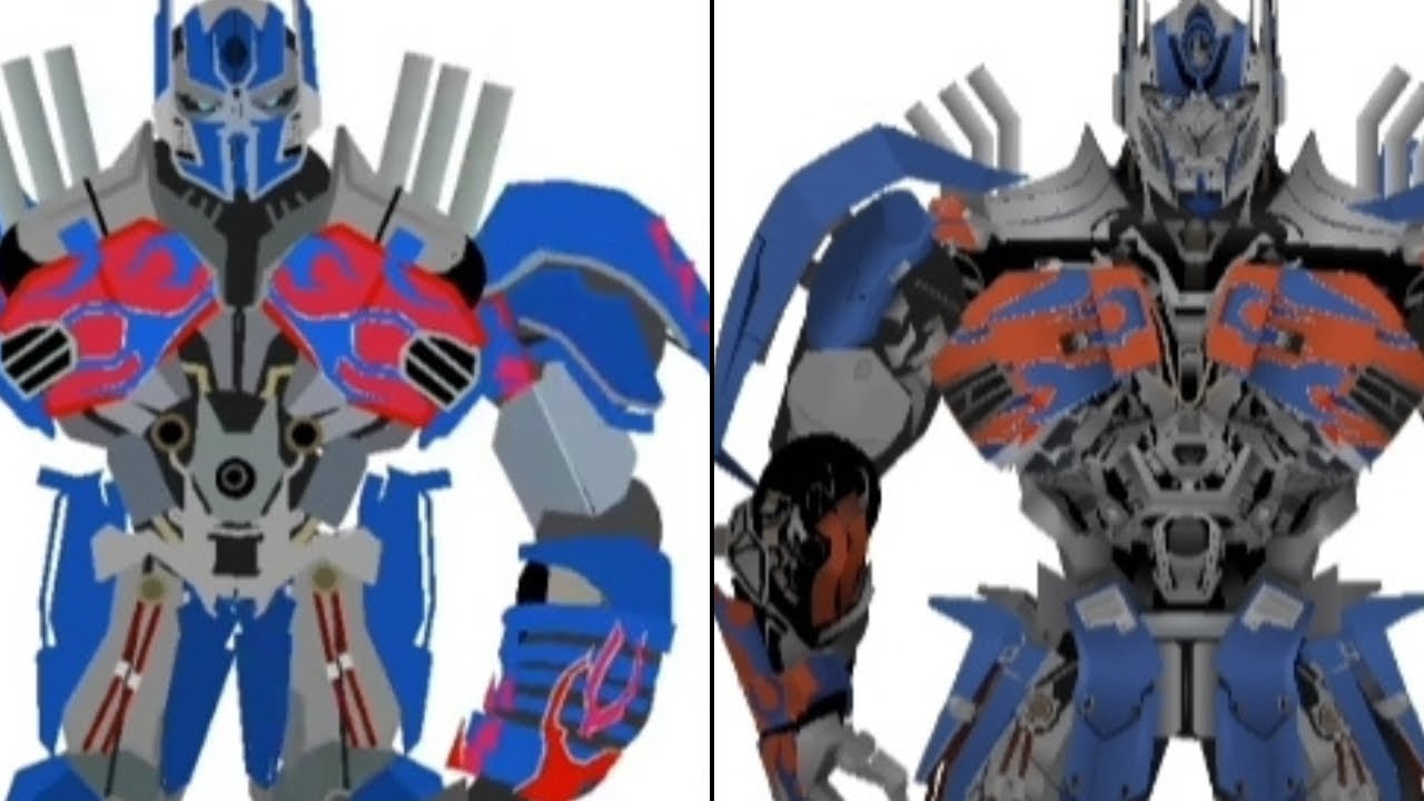 AOE OPTIMUS PRIME OLD AND NEW - TRANSFORMERS AOE ANIMATION - YouTube