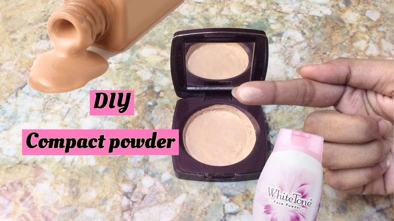 DIY compact powder || Make your own compact powder or pressed powder at ...