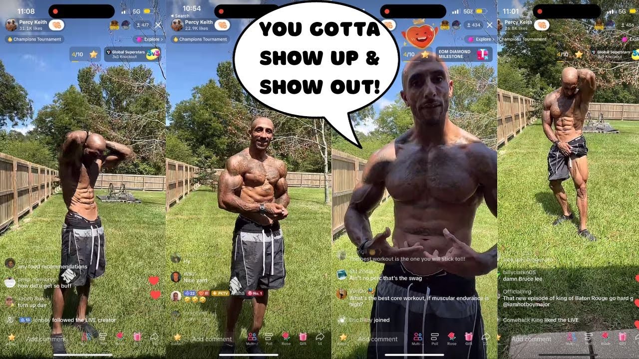 PERCY KEITH EXPLAINS HIS FIRST TRT CYCLE, GETTING INTO MEN'S PHYSIQUE ...