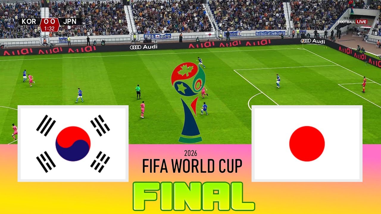 SOUTH KOREA vs JAPAN - Final FIFA World Cup 2026 | Full Match All Goals ...