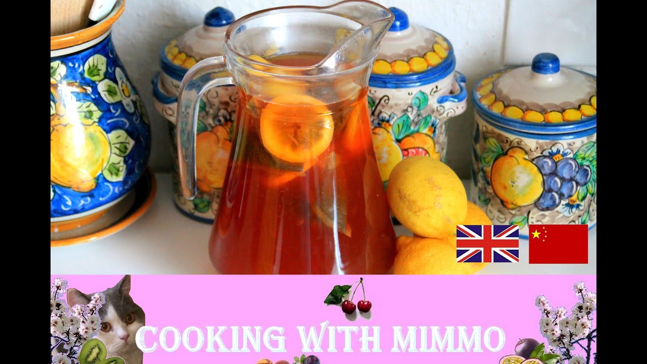 Homemade lemon tea, 自製檸檬茶 , zì zhì níng méng chá - YouTube