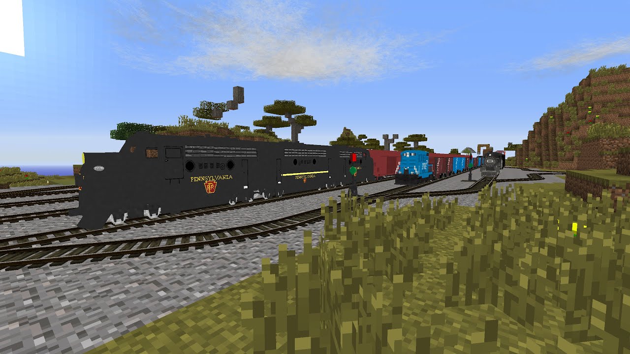 Minecraft: Trains World Tour! (20 Sub Special) - YouTube
