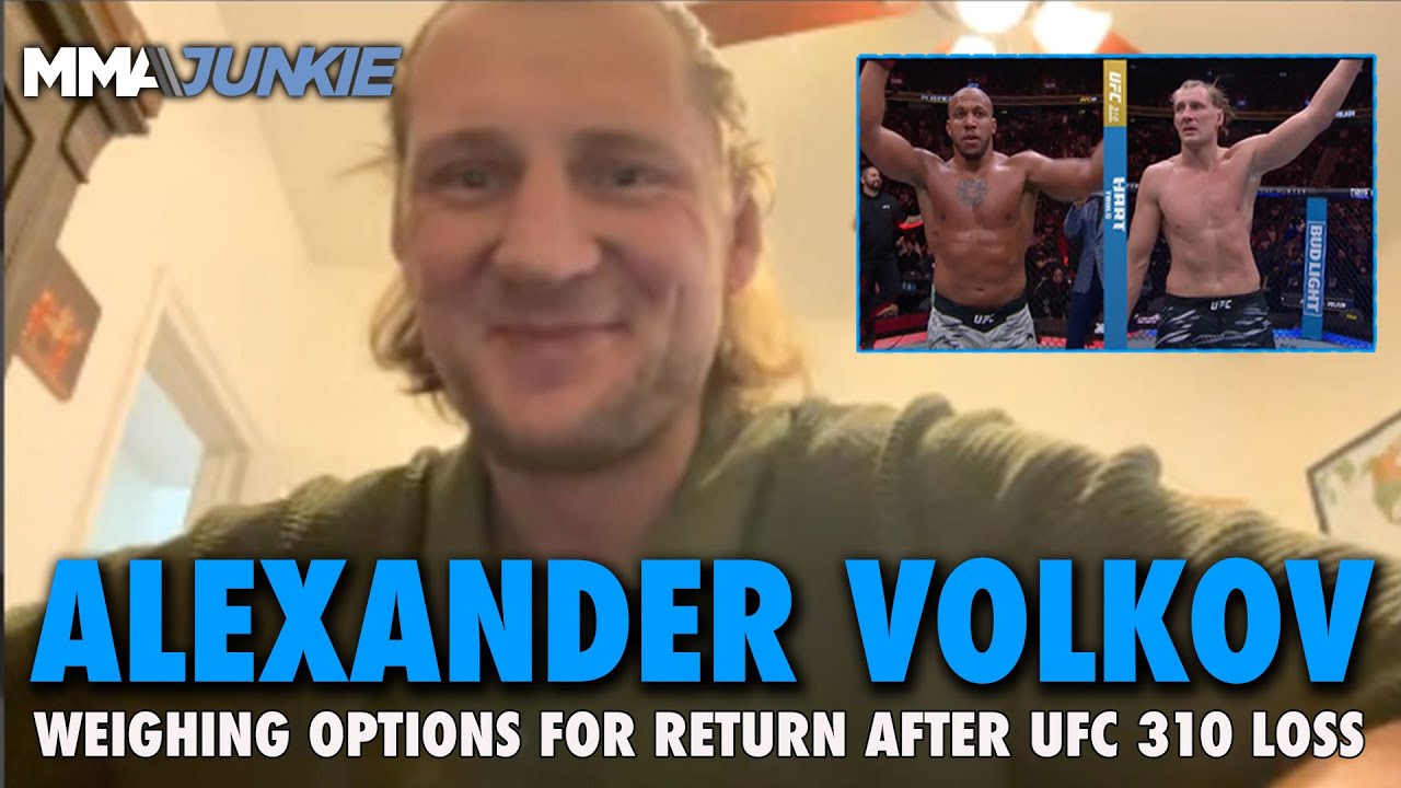 Alexander Volkov breaks silence on UFC hiatus, lays out next options