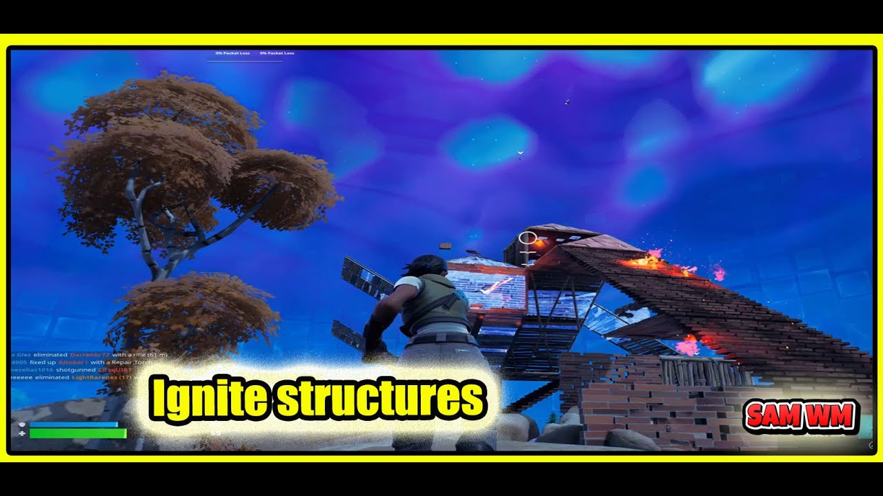 Ignite structures - Fortnite Quest Guide - YouTube