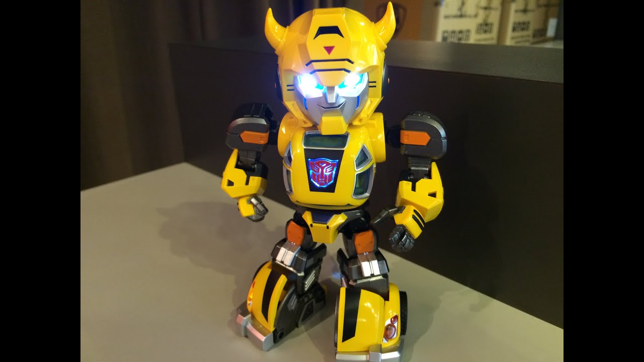 "First Look" Bumblebee prototype by Kids Logic - YouTube
