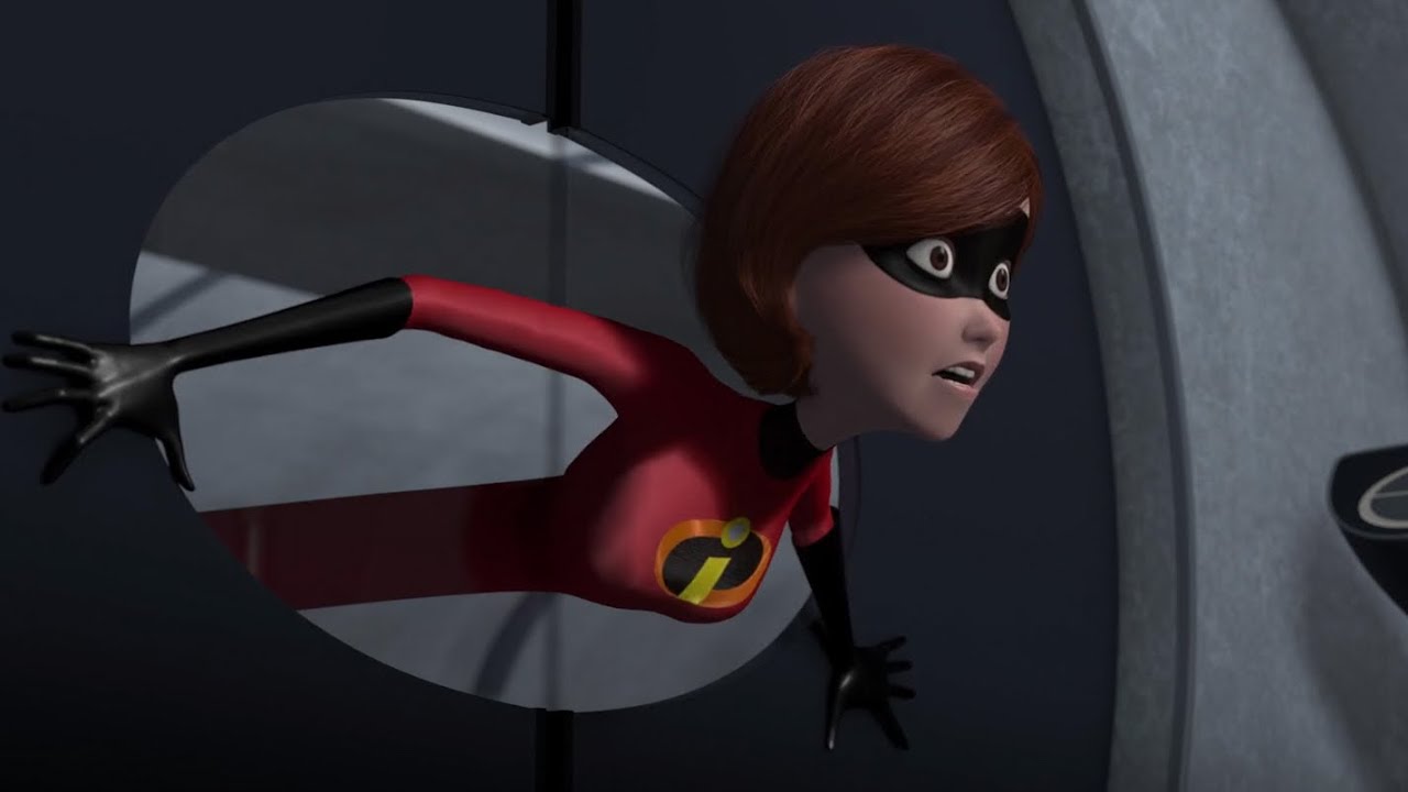 Elastigirl Stuck (with proper dubs) - YouTube