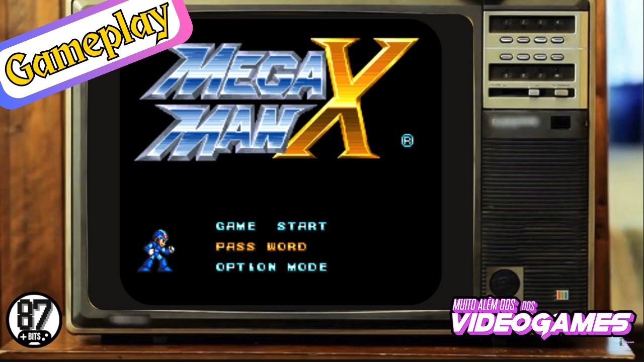 Gameplay Mega Man X - SNES - classic Capcom game from the 90s - YouTube