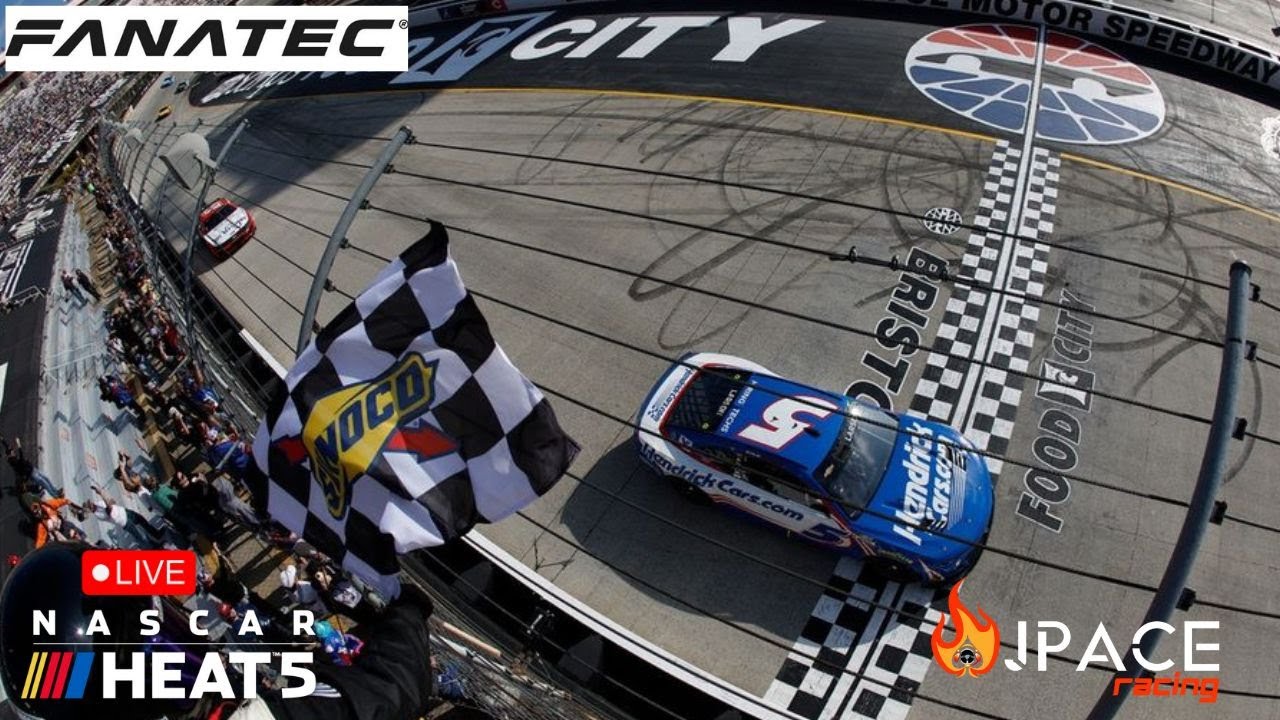 🔴 LIVE Nascar Heat 5 Bristol - Jpace Racing - YouTube